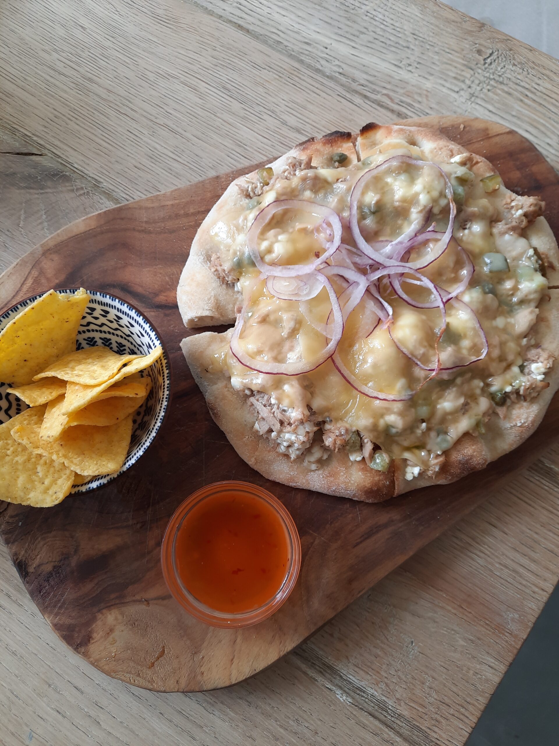 flatbread Tuna Melt - Lunchen bij LEF!