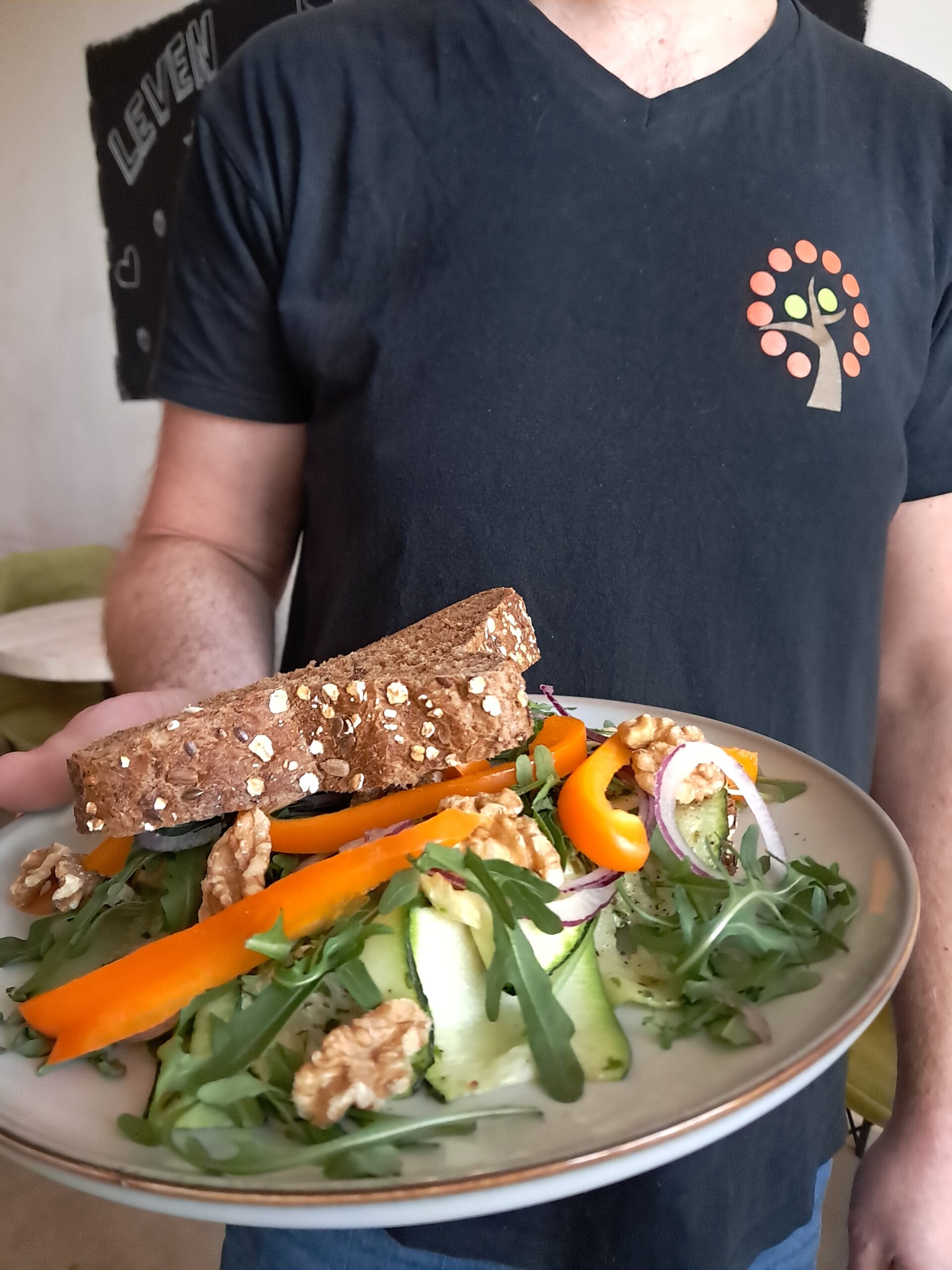 Oerbrood moestuin - Lunchen bij LEF!